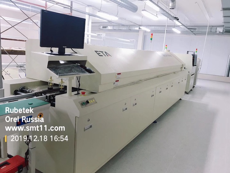 High End PCB Reflow Oven T4 with 4 Heat Zones Benchtop model with High ...