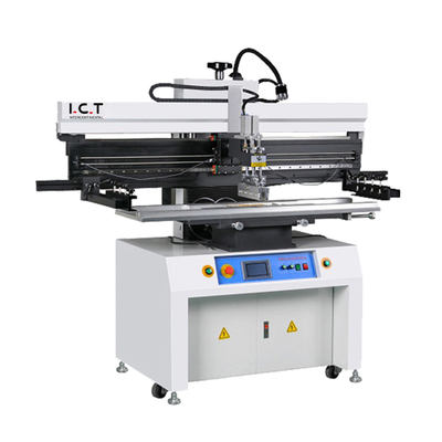 I.C.T | High Precision Semi-Automatic SMT Screen Stencil Printer in SMD ...