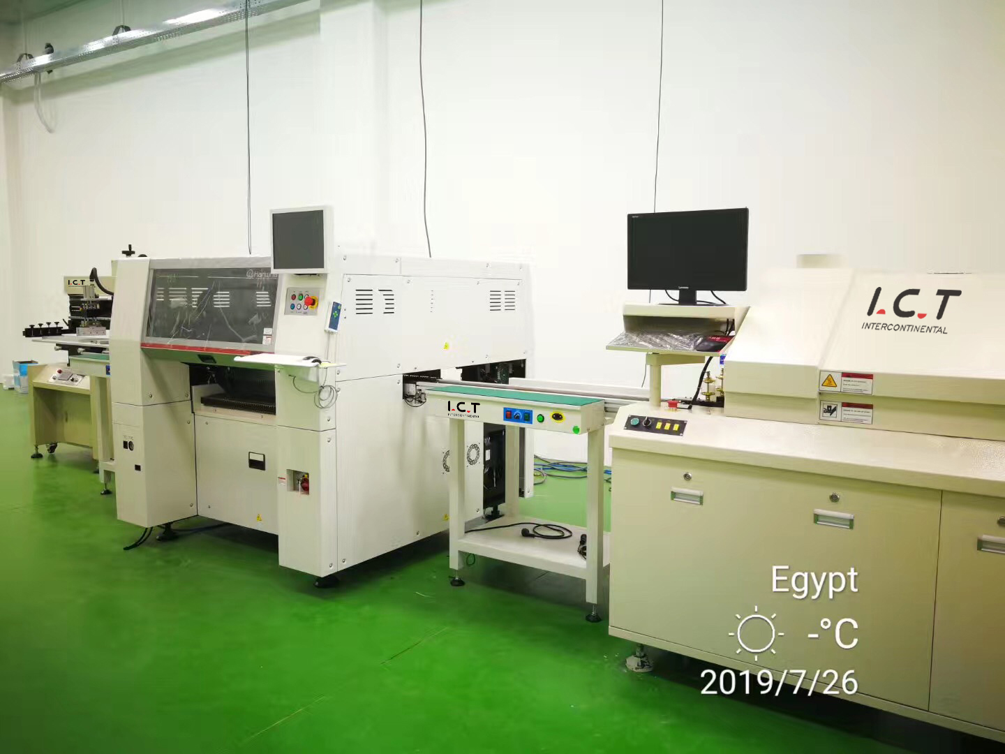 LED Bulb Production Line in Egypt and Market Analysis - I.C.T SMT Machine