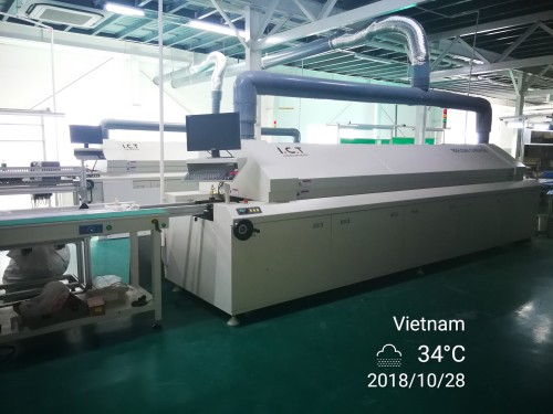 Flexible LED Lighting SMT Production Line In Paragon LED In Vietnam ...