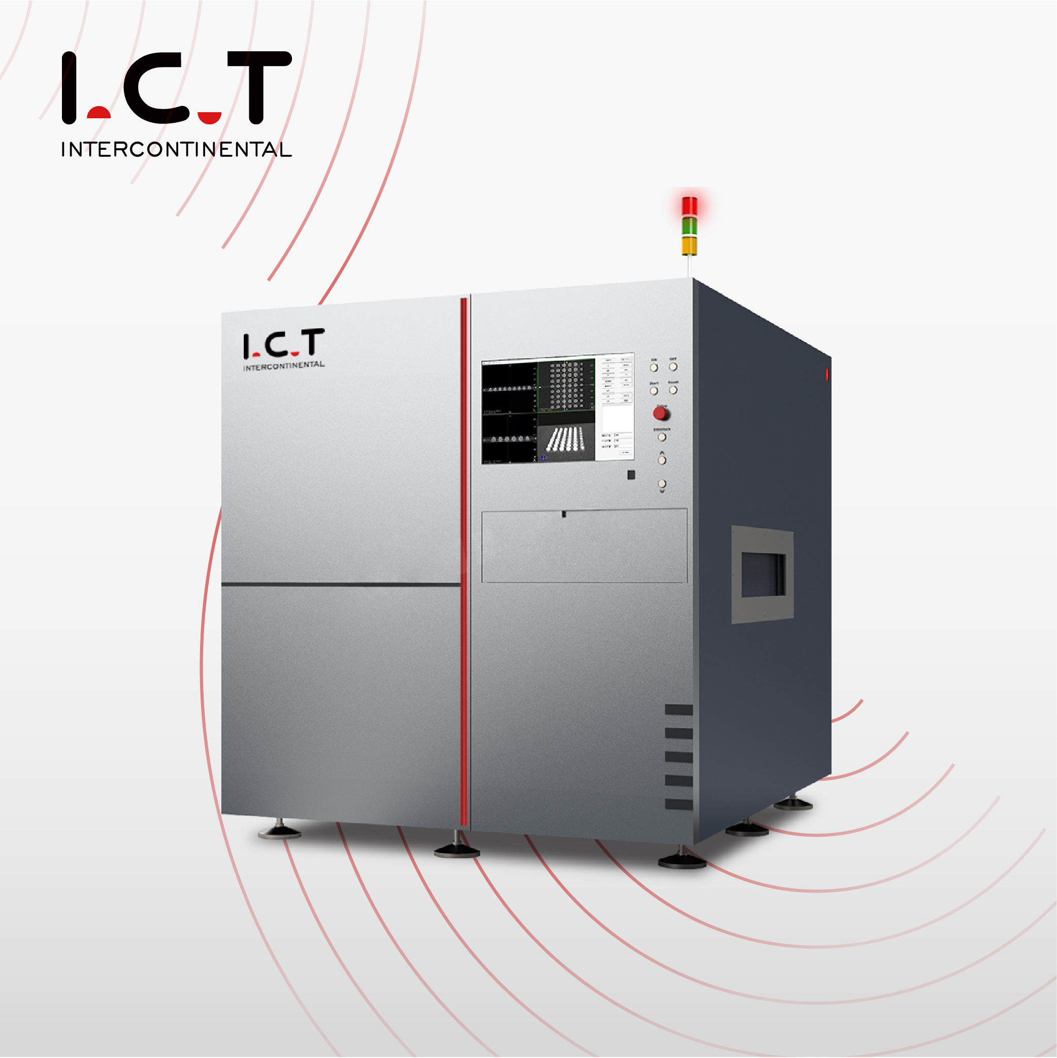 I.C.T-9200 | Online Automated PCB SMT X Ray Inspection Equipment ...