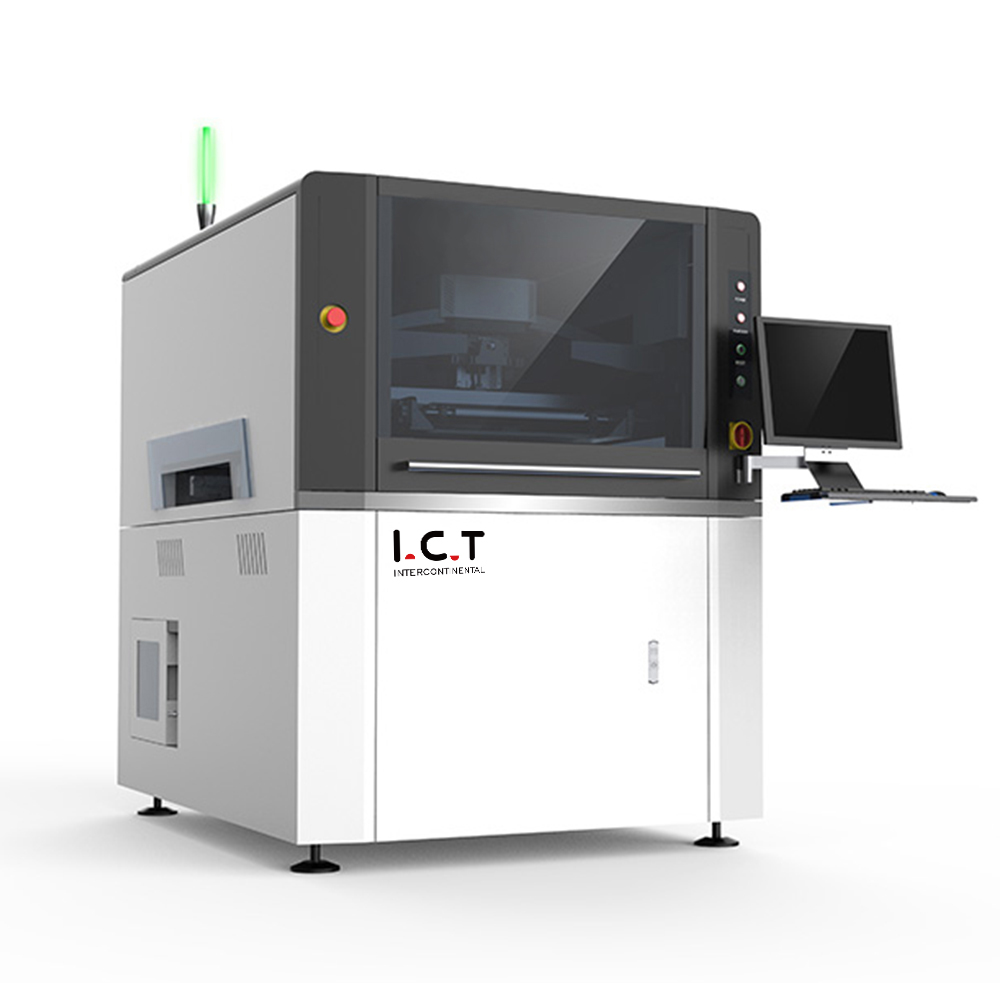 I.C.T-6561 | Fully Automatic PCB Printer Solder Paste Printing SMT ...
